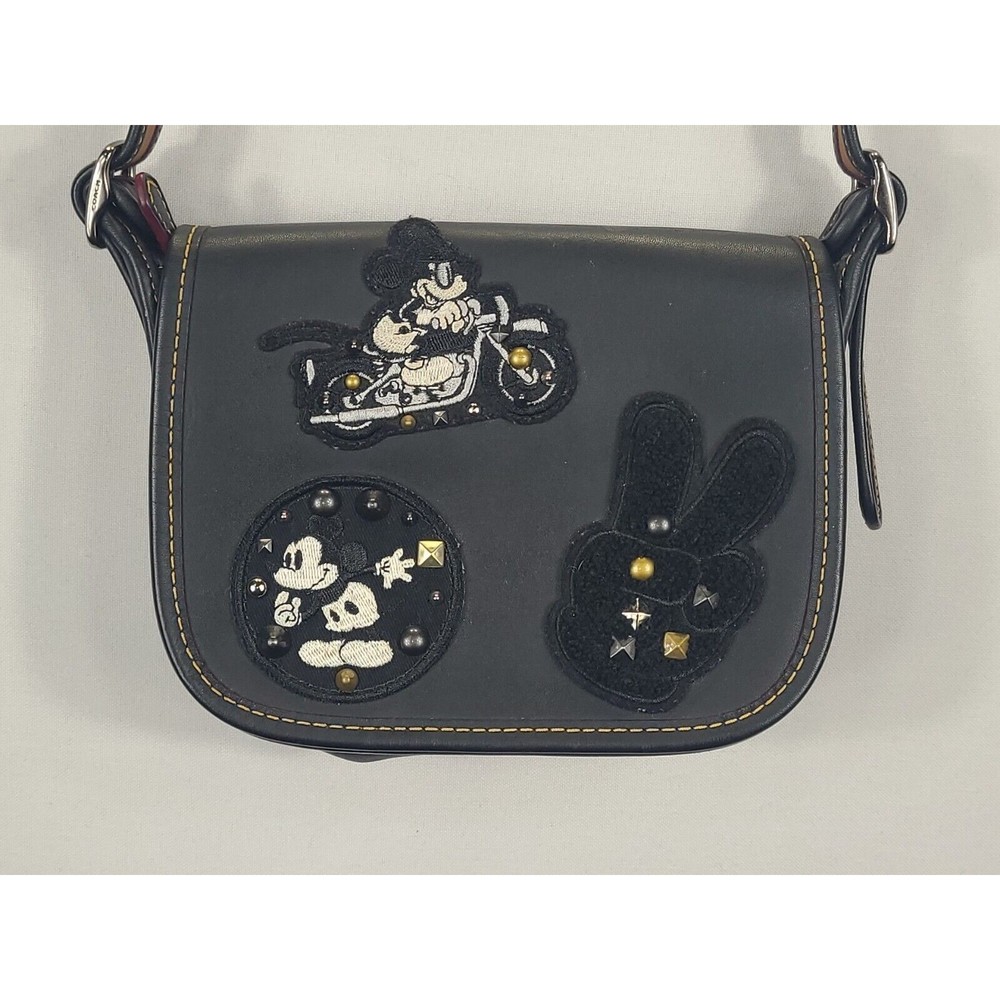 Coach Disney Limited Collaboration Shoulder Bag Leath… - Gem